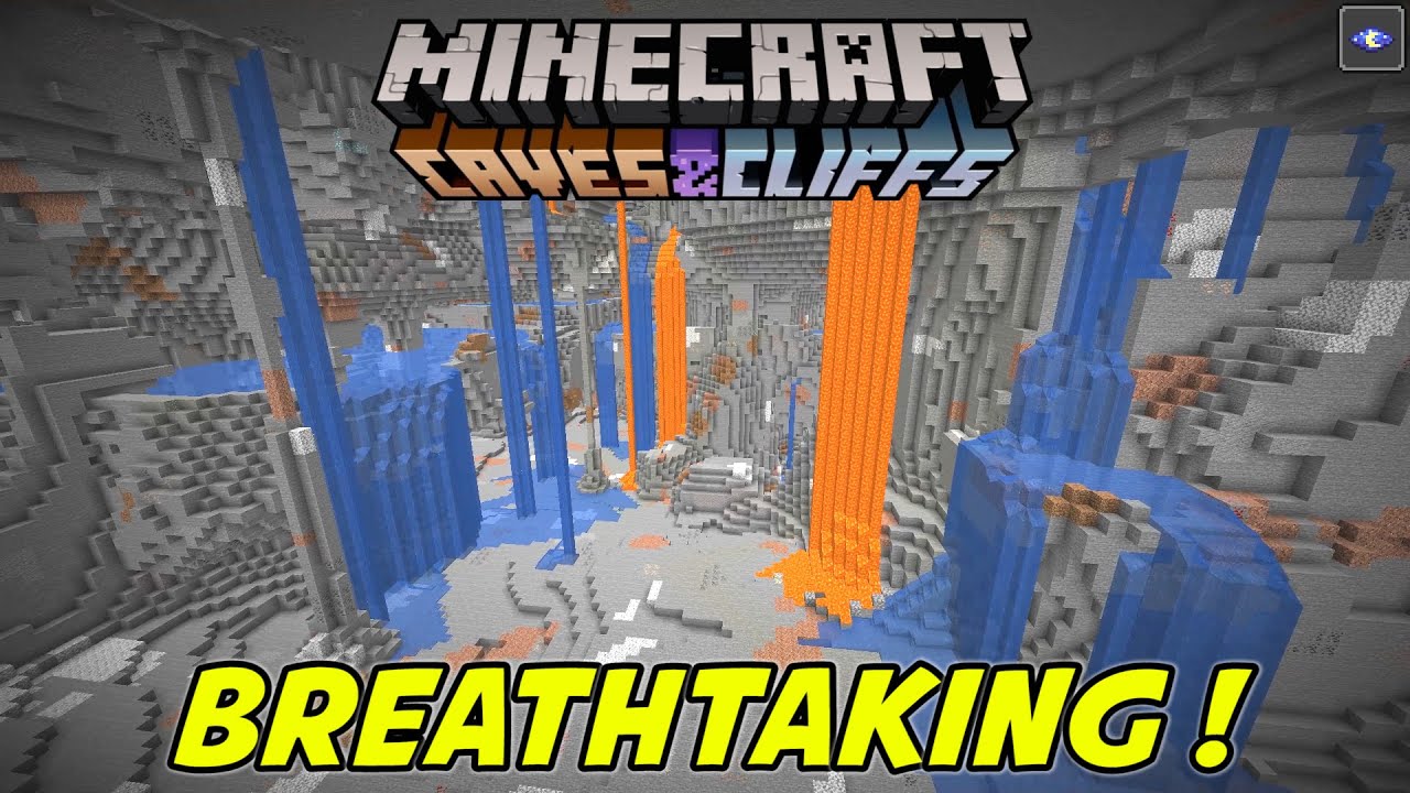 NEW Cave Generation OVERHAUL is Breathtaking! Minecraft 1.17 Caves and ...