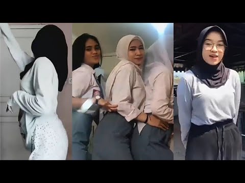 Kumpulan tiktok viral SMA dance hot jilbab ketat🔥🍑