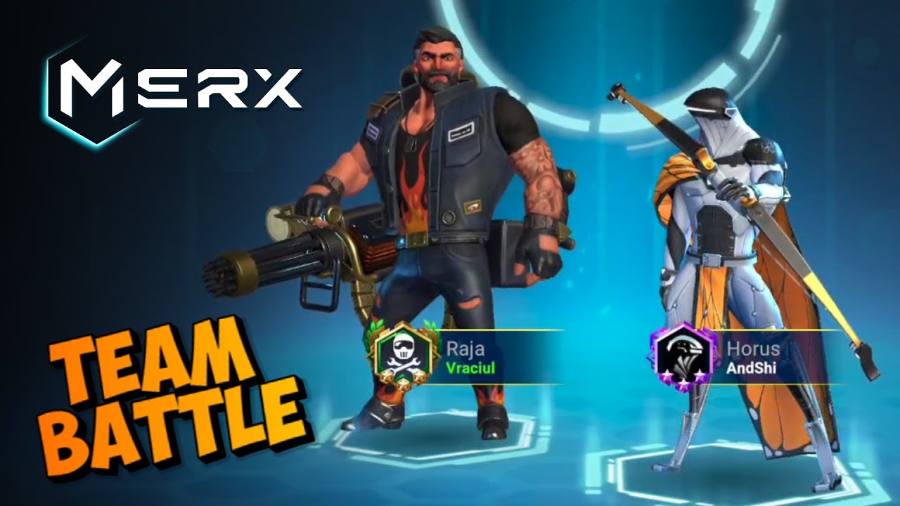 MerX 🔥 Multiplayer PvP Shooter 🔥 Playing with a teammate - YouTube