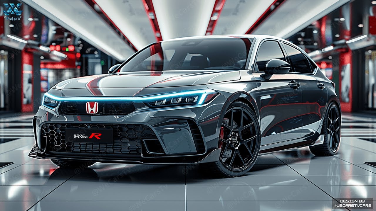 A New 2025 Honda Civic Type R Sport Unveiled - The Next Generation ...