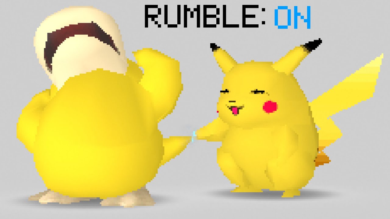 Rumble Pak Activated [Pokemon Animation] - YouTube