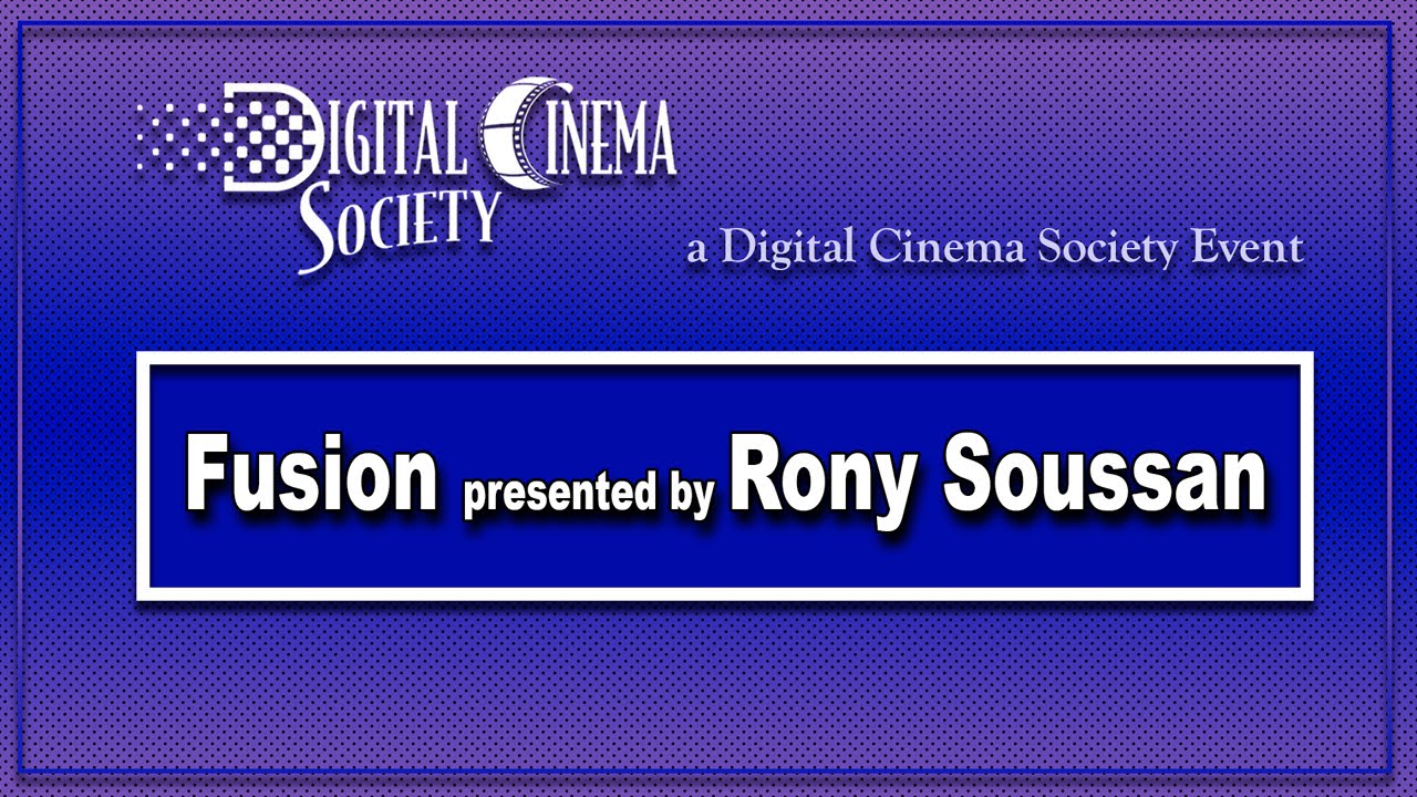 Rony Soussan Presents Black Magic Design's Fusion - YouTube