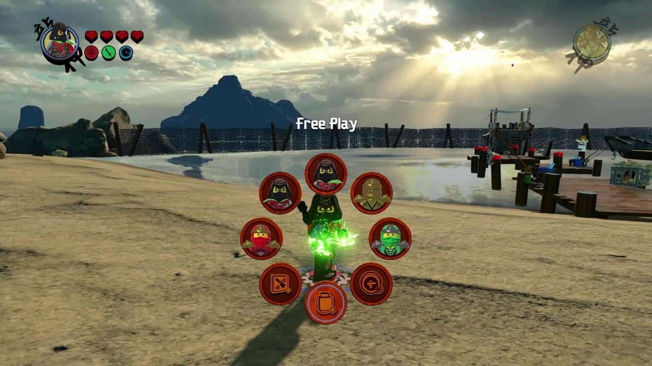 my Favorite characters in lego ninjago game - YouTube