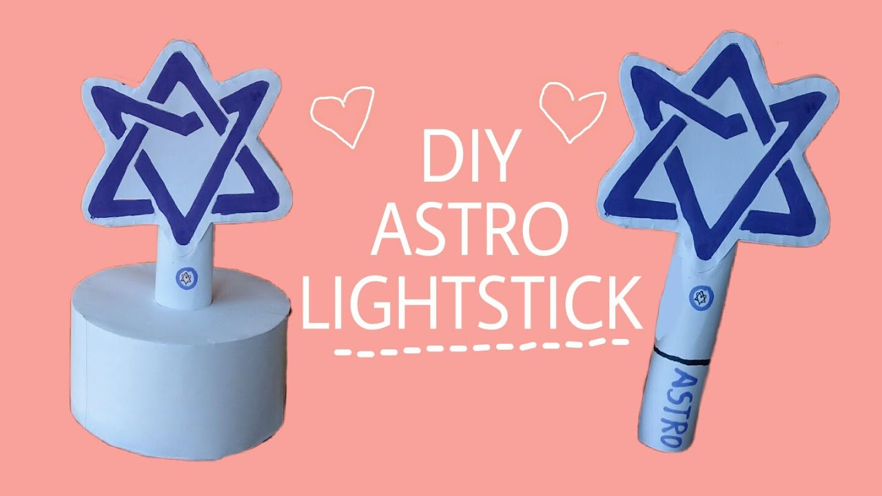 DIY ASTRO MINI LIGHTSTICK - YouTube
