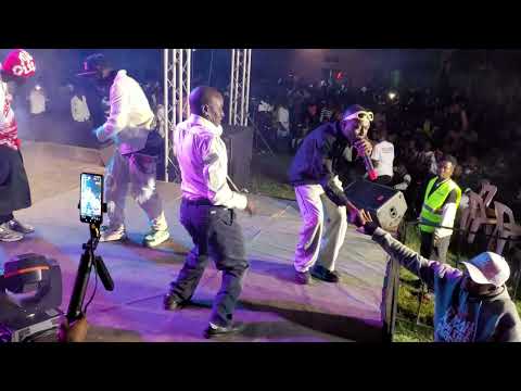 Dexta Rapper Performing With Dad - Olimudoma #UgMagic