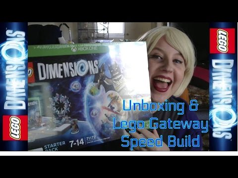 Lego Dimensions Unboxing & Lego Gateway Speed Build - YouTube