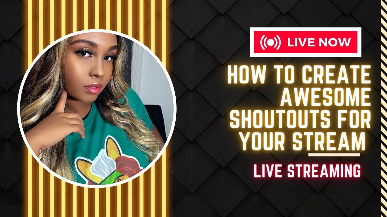 Awesome Shout Out' Widget: Overlay Streamers Logo Stream elements and ...