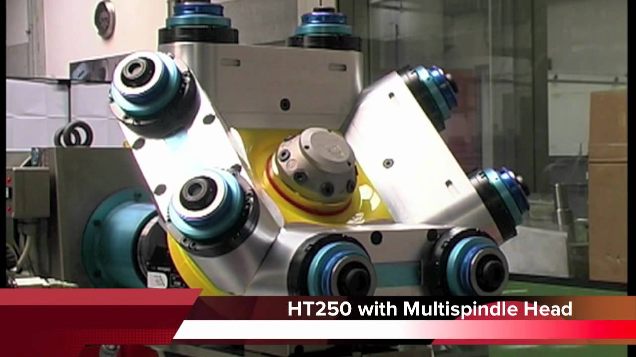Turret Head HT series, size HT160-HT250-HT360. - YouTube