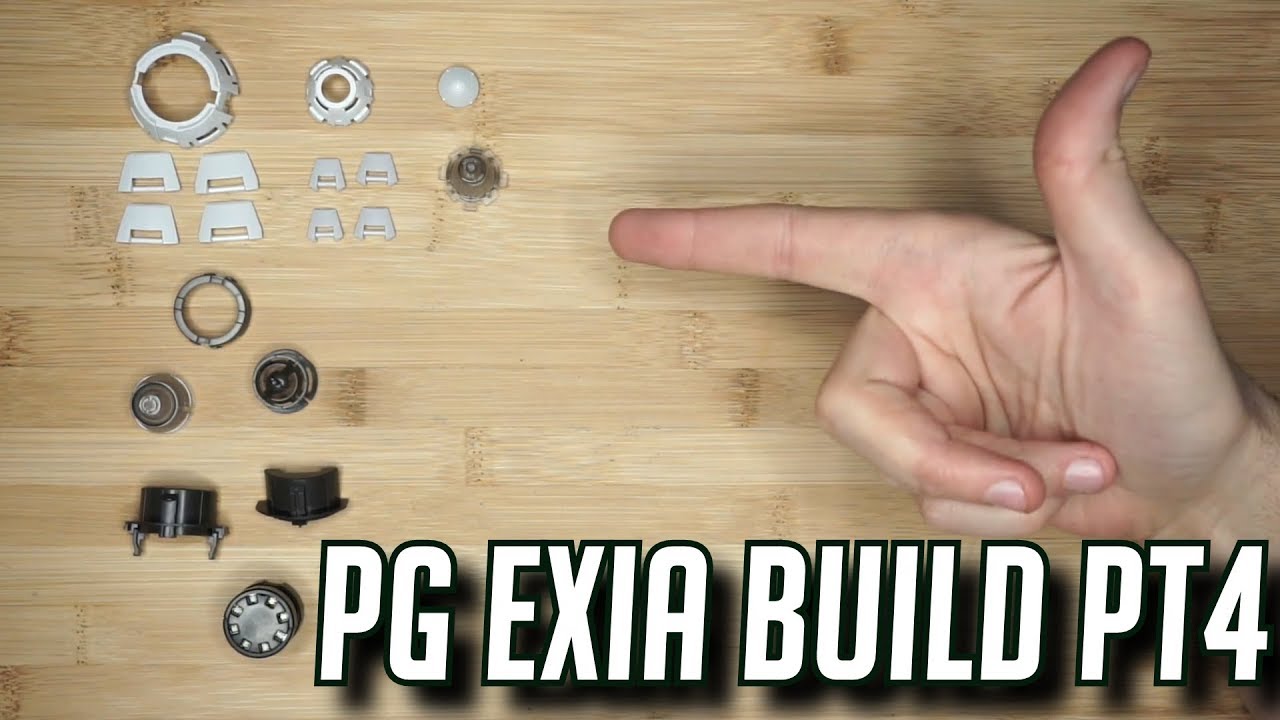 PG GUNDAM EXIA BUILD PT4 GN DRIVE - YouTube