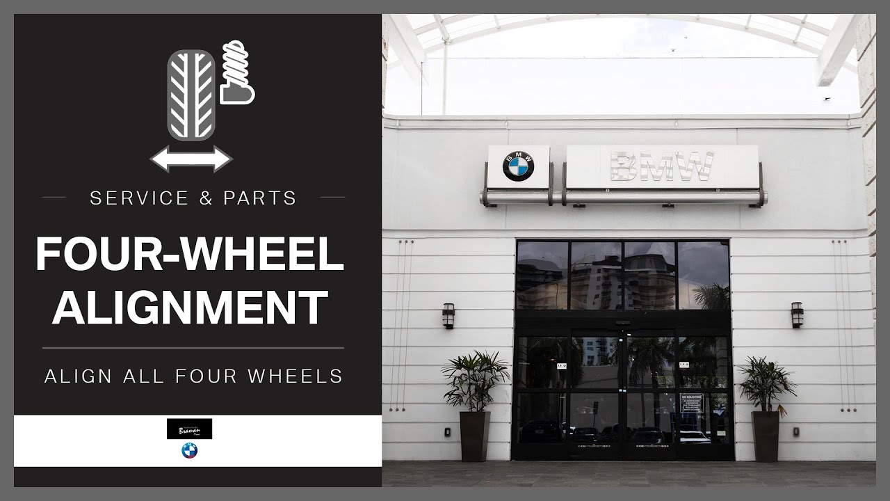 BMW Four-Wheel Alignment Miami, FL // Braman BMW Miami Service - YouTube