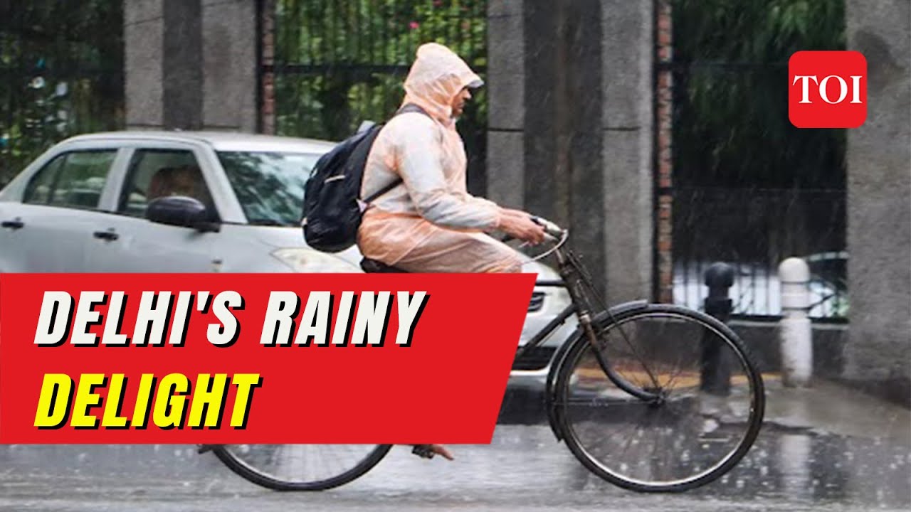 Delhi Rains: Delhi-NCR Drenched after Heavy Morning Rainfall, More ...