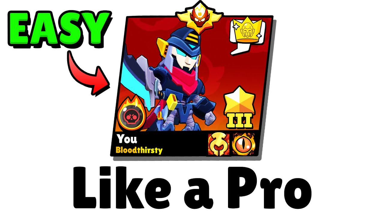 THE SECRET TO HAVING A PRO PROFILE IN BRAWL STARS! - YouTube
