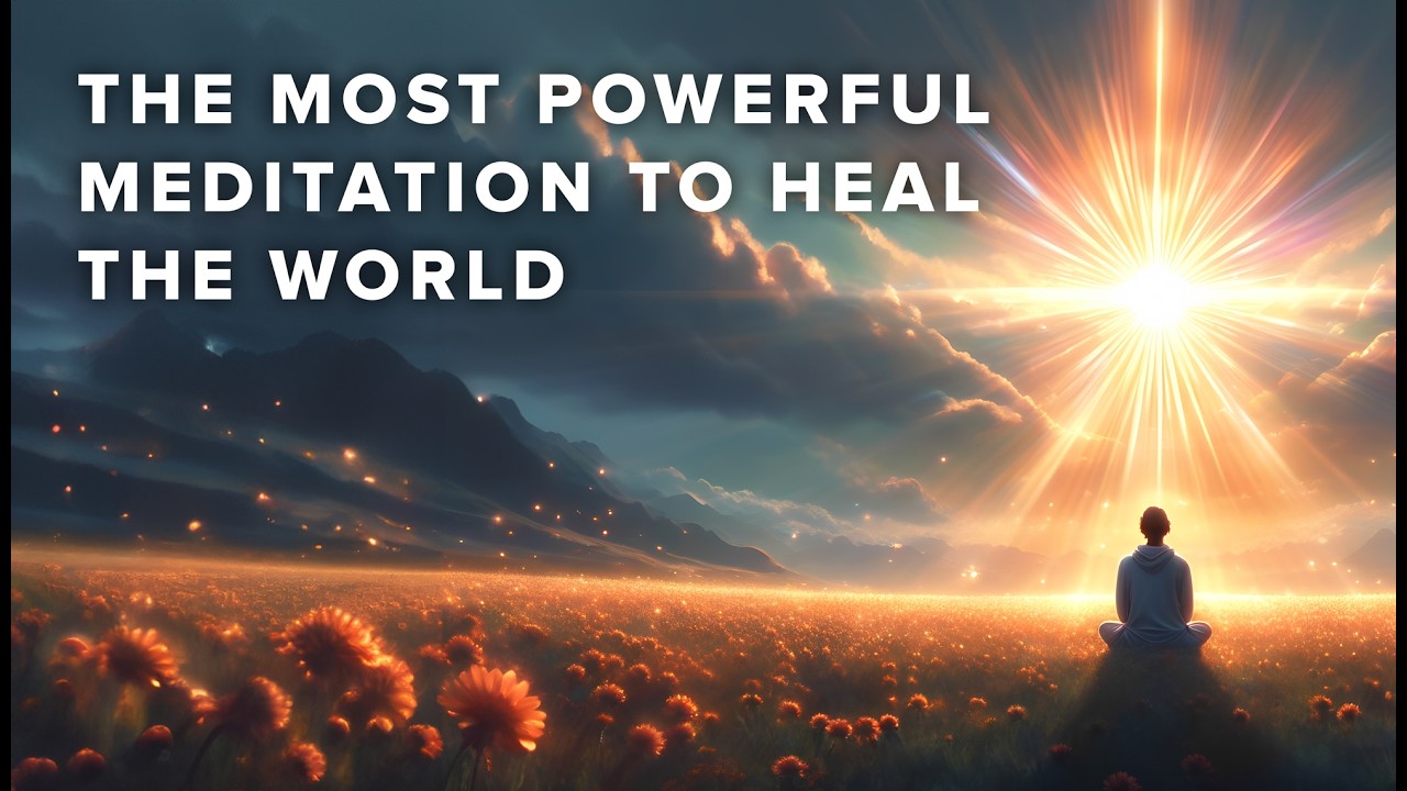 This Guided Meditation & Prayer Heals the World - YouTube
