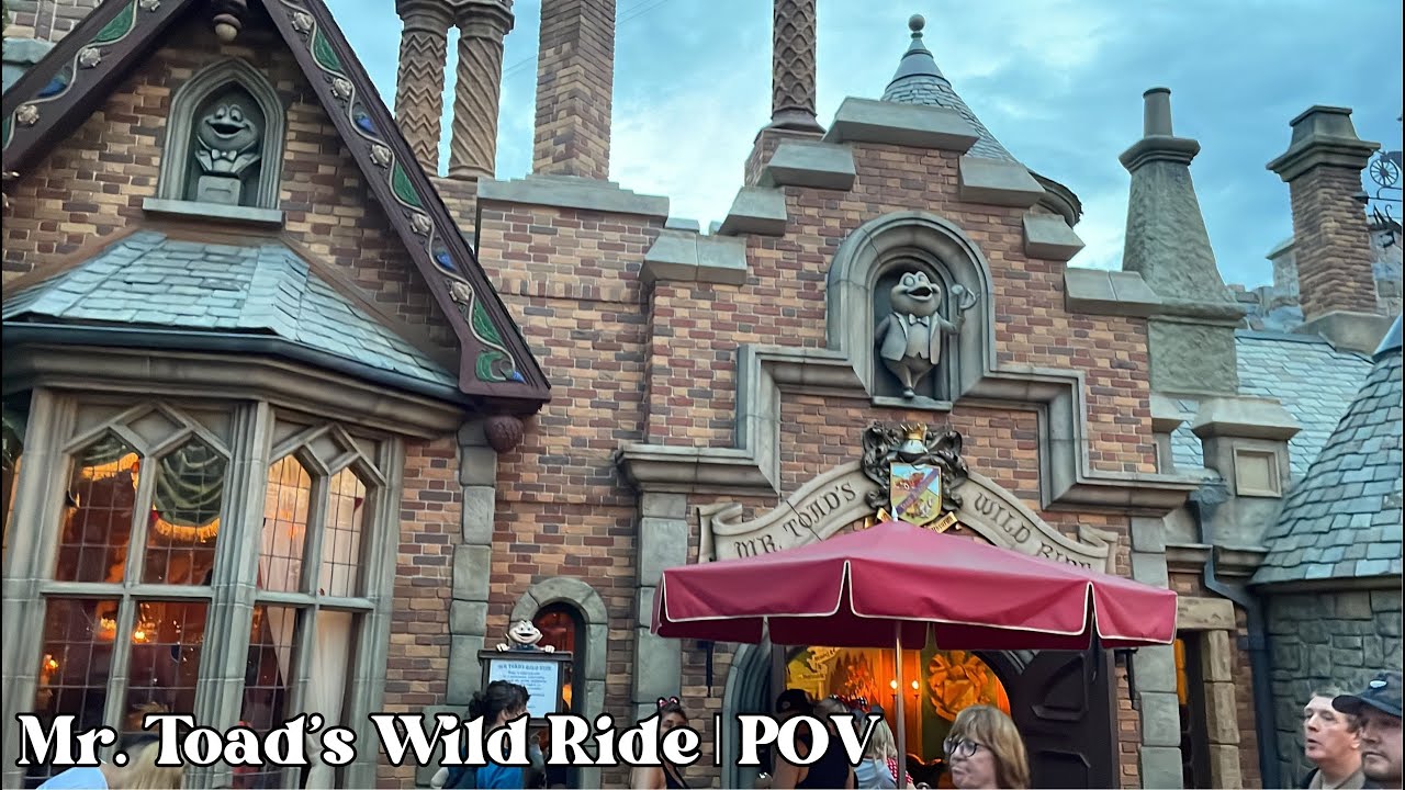 MR. TOAD'S WILD RIDE | Disneyland Park | POV September 2023 - YouTube