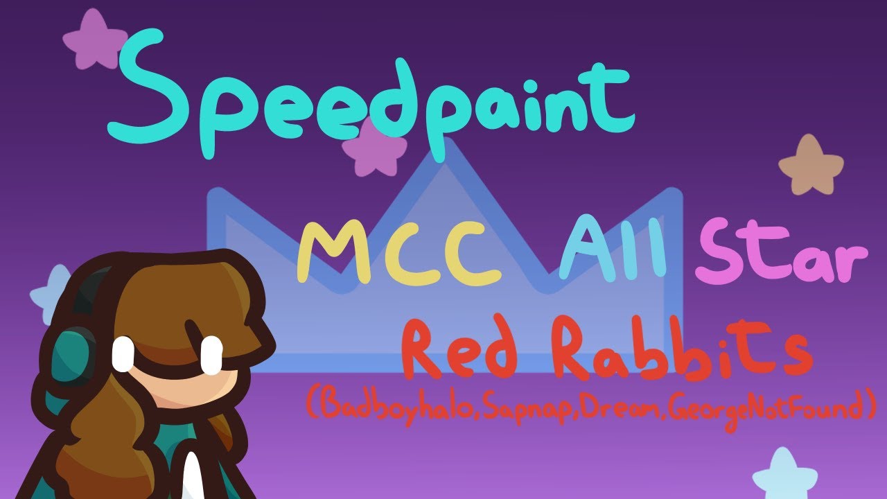 MCC All Stars Speedpaint - Red Rabbits - YouTube
