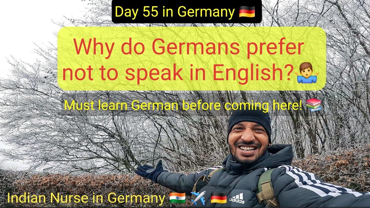 Day 55 🇩🇪Why do Germans prefer not to Speak English?🤔🤷‍♂️ Must learn ...