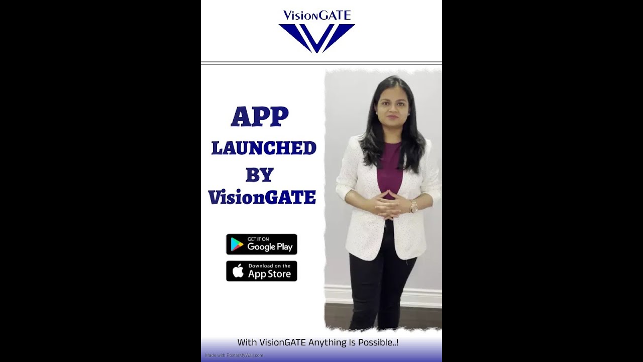 Big Announcement - App Launch of VisionGATE for GATE Exam Online - YouTube