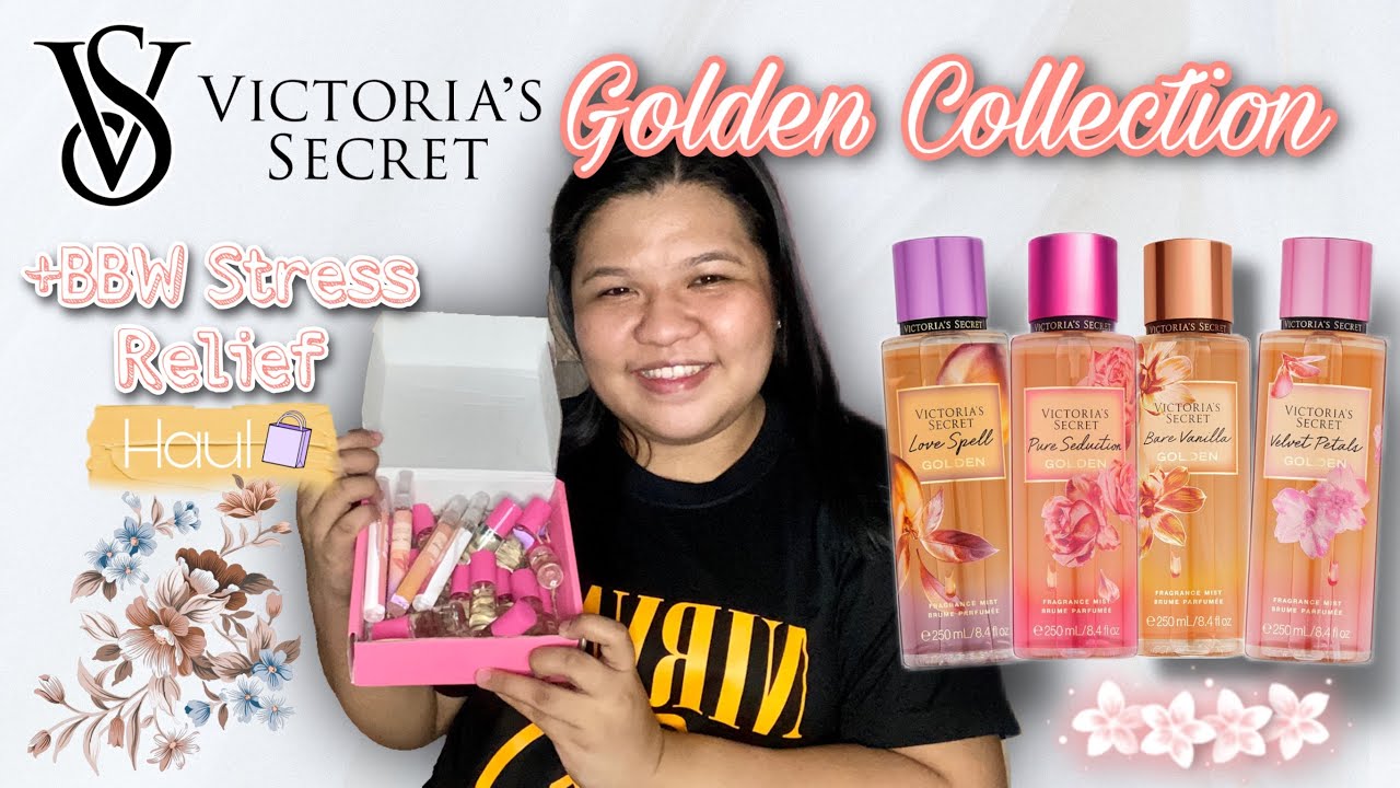 Victoria’s Secret Golden Collection | Bath & Body Works Stress Relief ...