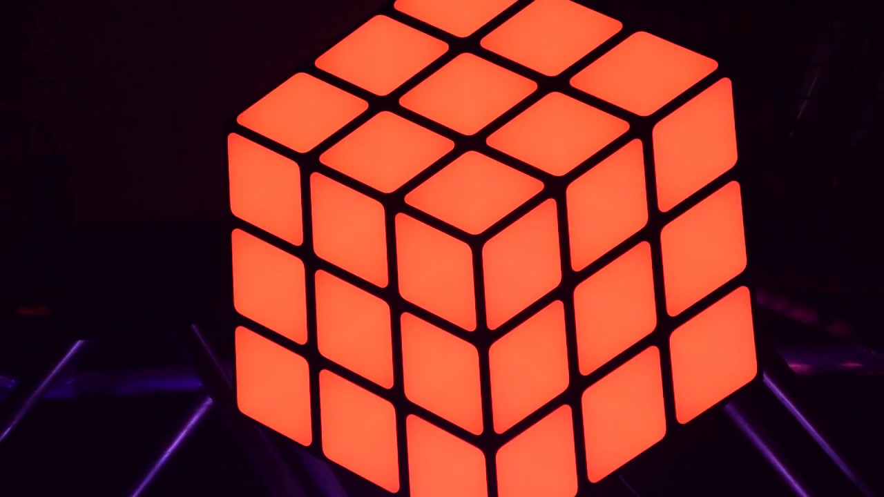Ignition Magic Cube 3D - Dekoratieves LED Panel mit 3D Effekt - YouTube