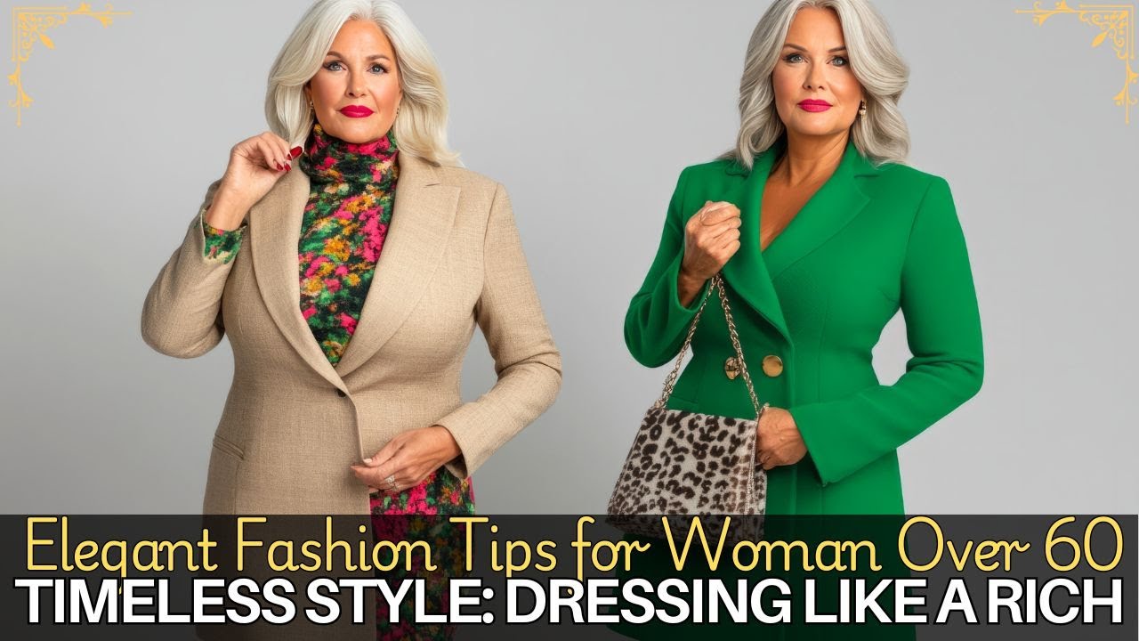 Timeless Style: Dressing Like a Rich, Elegant Fashion Tips for Woman ...