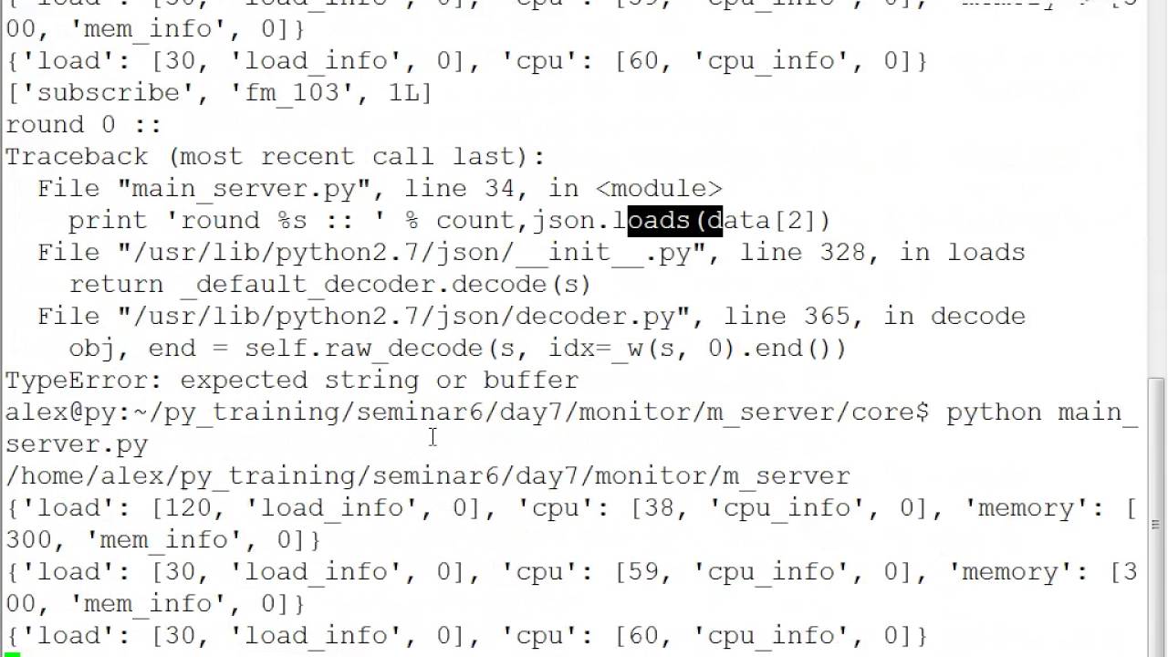 14 python s6 day7 客户端将监控数据返回给服务器端 rec - YouTube
