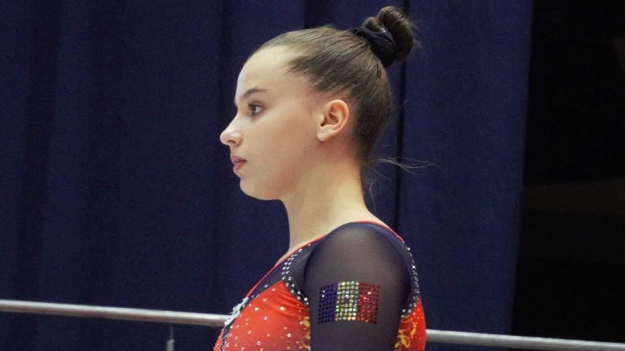 Andreea Preda - FX EF - 2022 Romanian Nationals - YouTube