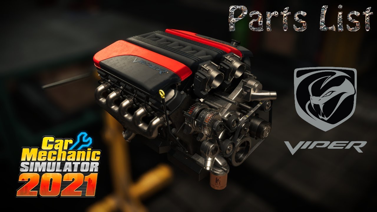 Car Mechanic Simulator 2021: V10 Viper - YouTube
