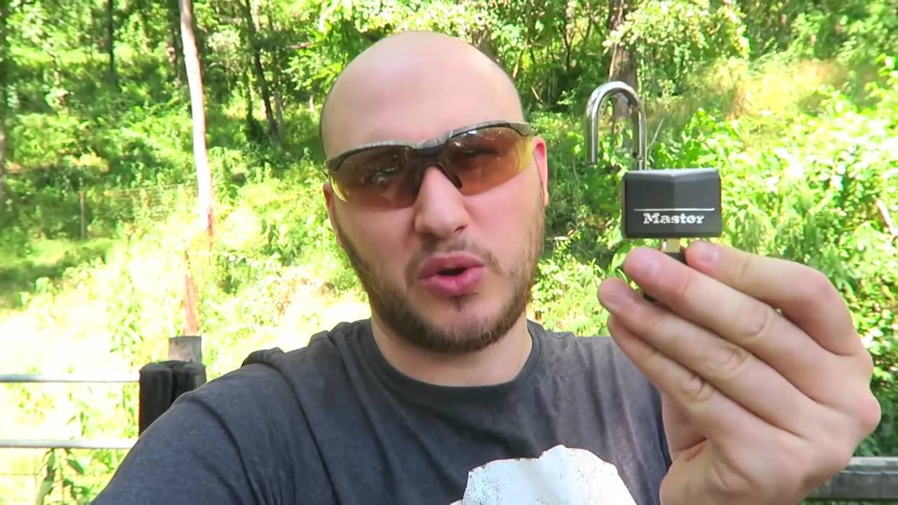 How To Open Padlock Without A Key #4 - YouTube