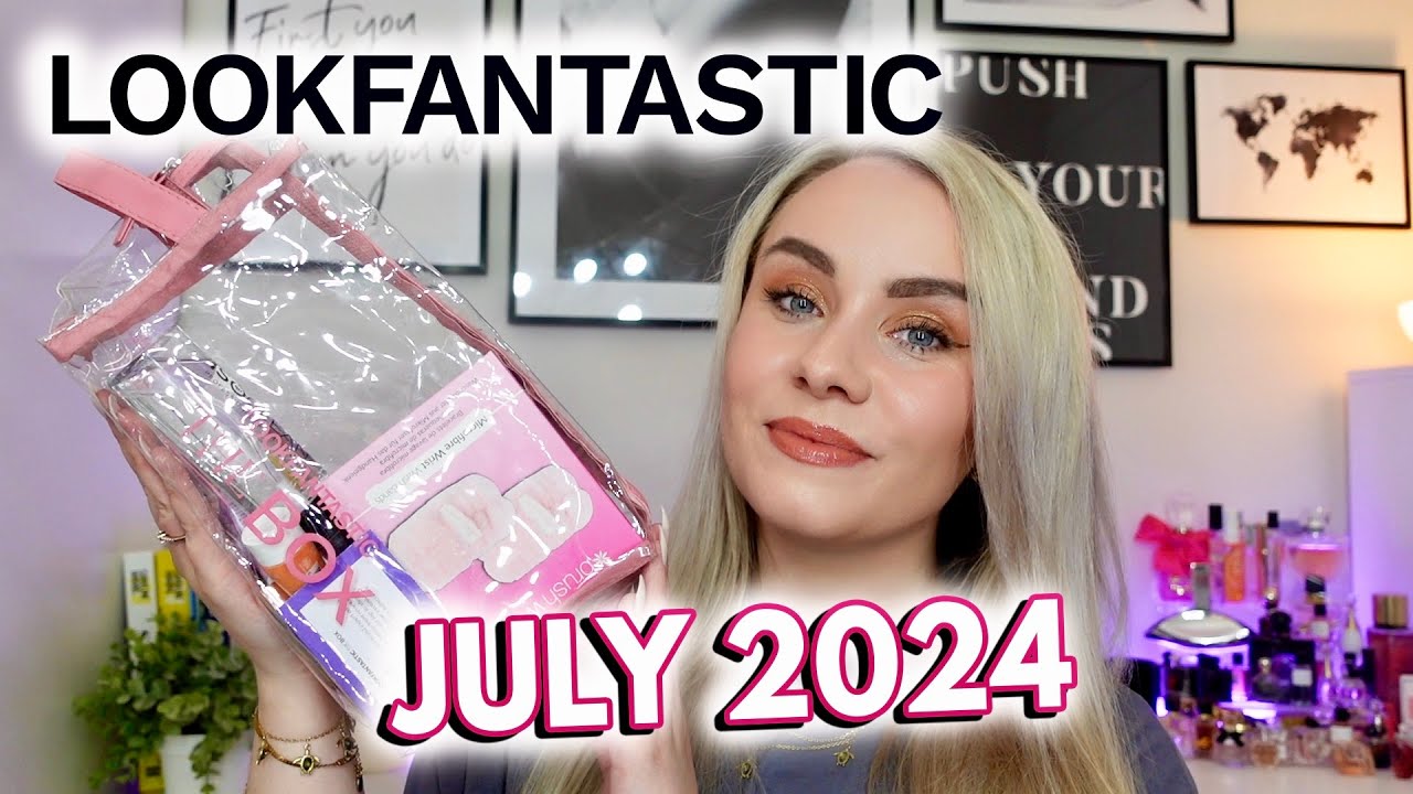 SNEAK PEEK! 👀 LOOKFANTASTIC BEAUTY BOX JULY 2024 UNBOXING ☀️ | MISS BOUX - YouTube