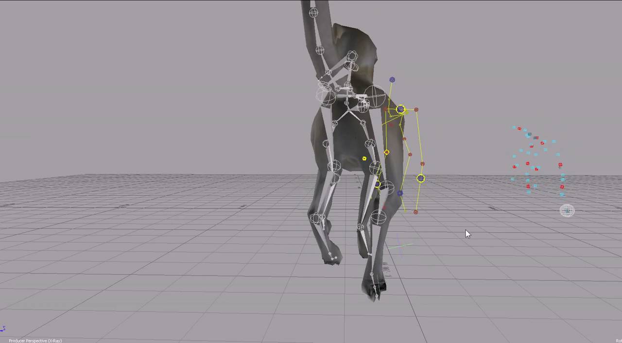 dog mocap wip - YouTube