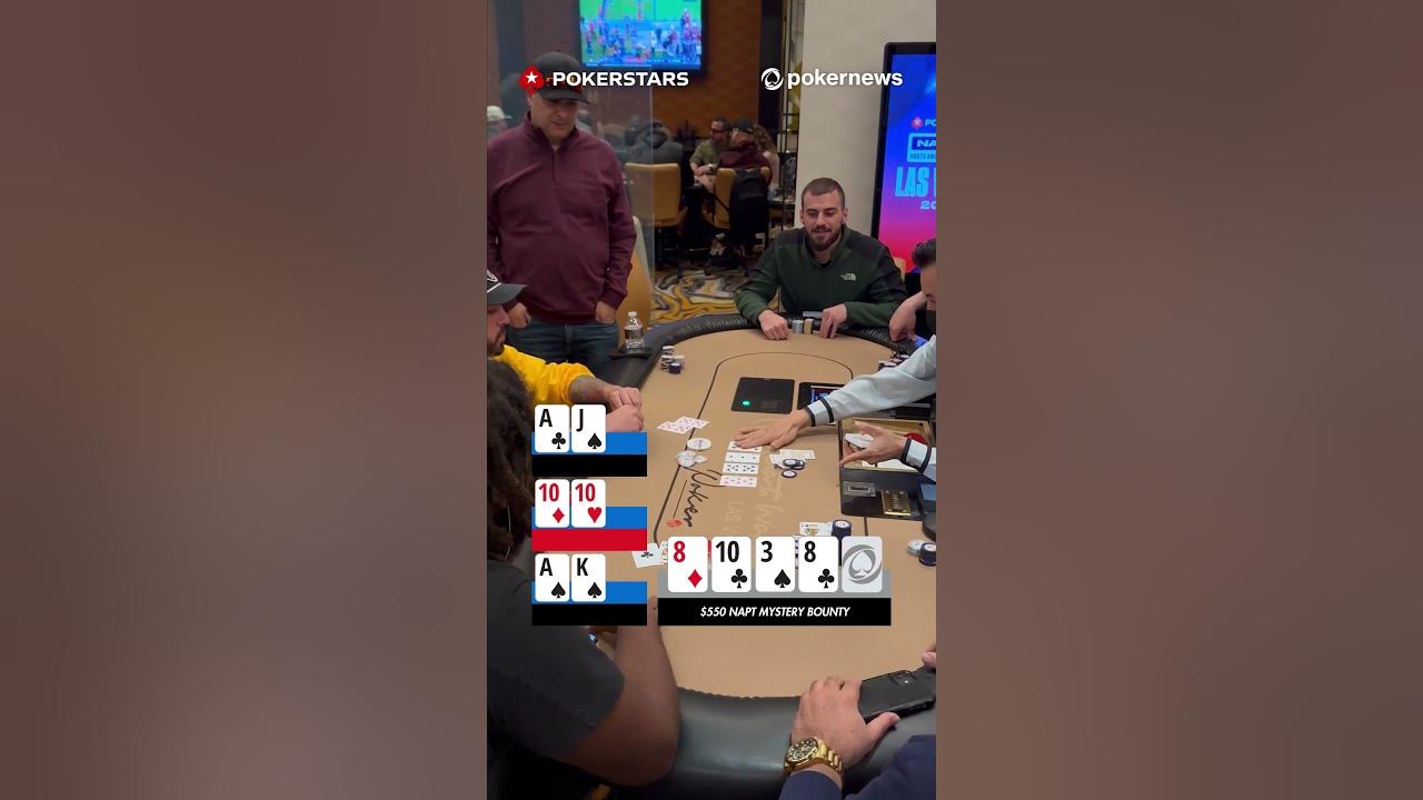 ALL IN in the Mystery Bounty! | 2024 @PokerStars NAPT Las Vegas #poker #pokernews - YouTube