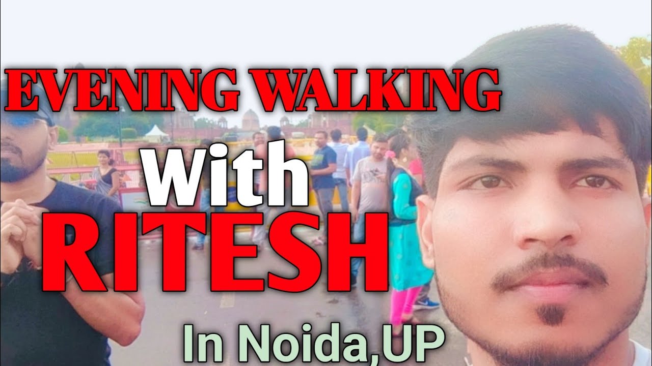 Evening Walking in Noida | Advant IT park| Delhi NCR| How Safe is ...