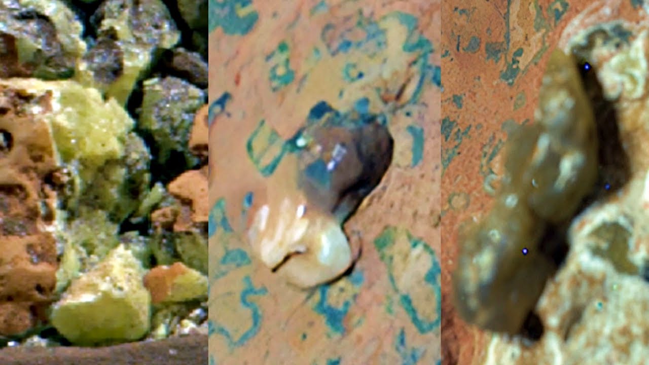 Sulfur and Olivine Crystals On Mars Up Close In HD, UFO Sighting News ...