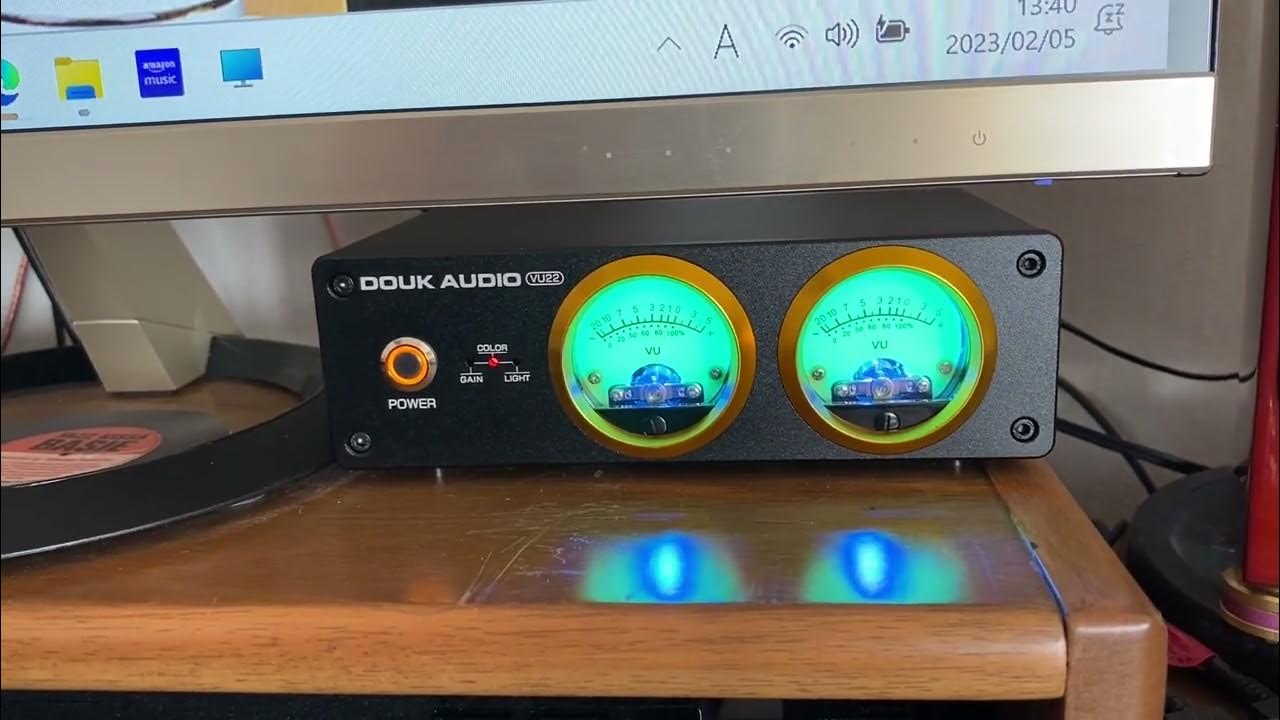 デュアルアナログVUメーター！ - YouTube