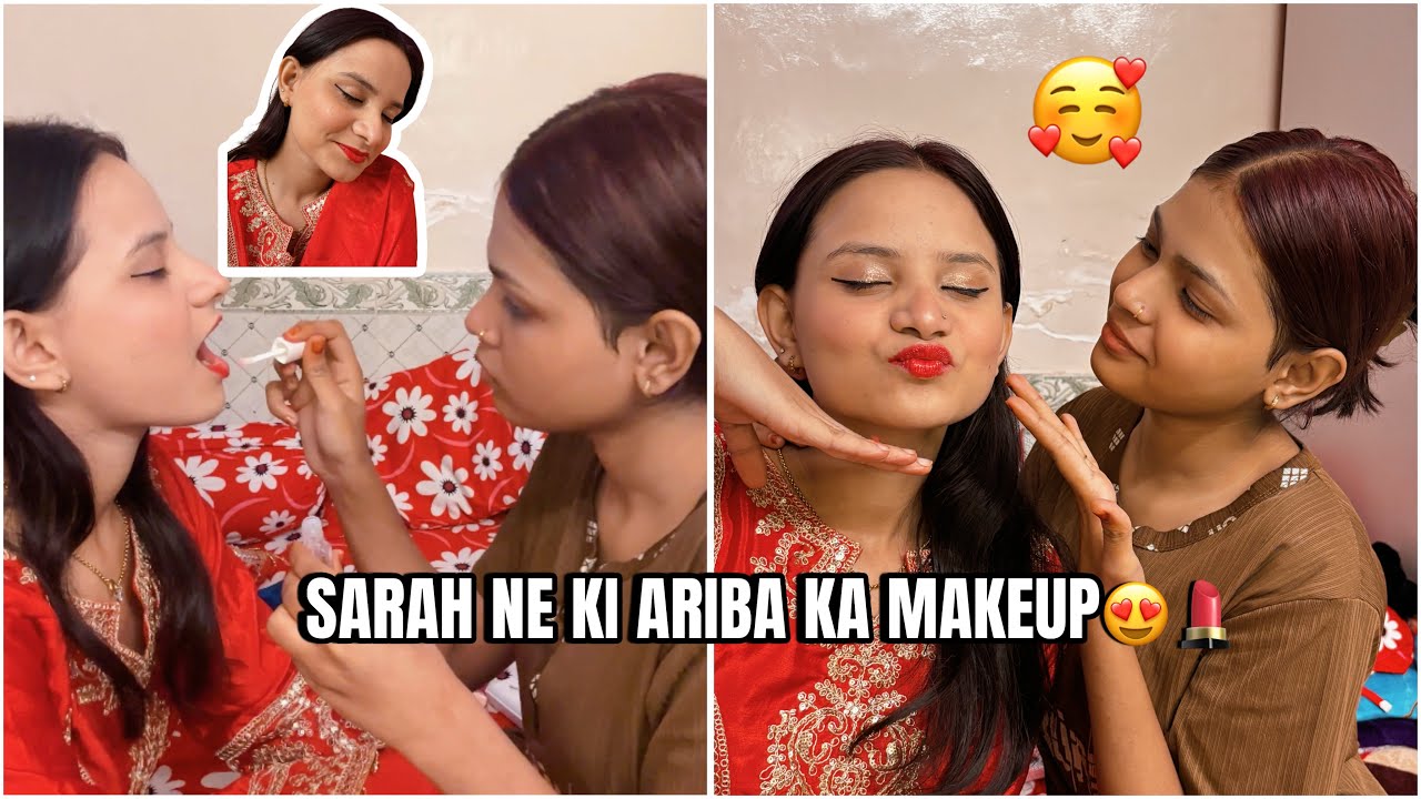 SARAH KA MAKEUP TUTORIAL😍💄| SARAH’S VLOG - YouTube