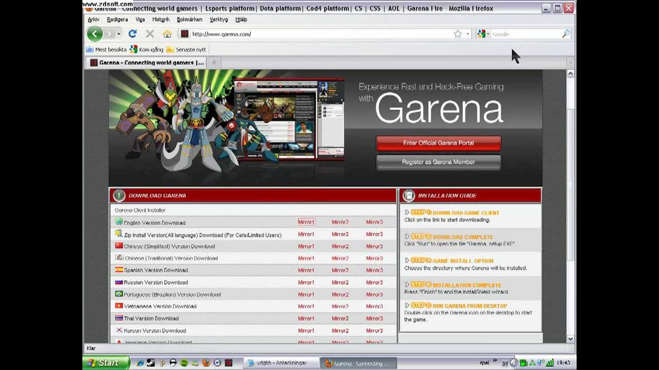 how to play dota on garena - YouTube