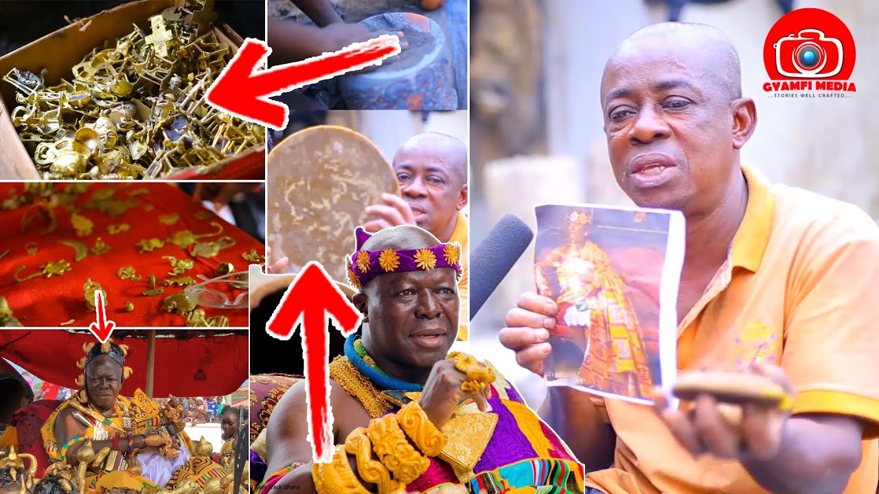 Wao🥰:one on one with the man behind all otumfour golden jewelries ...