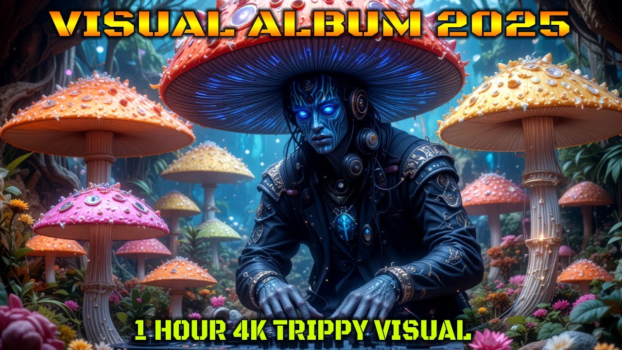 Visual Psytrance Album 2025 Trippy 4K Visual Experience by PSYSLANDELIC ...