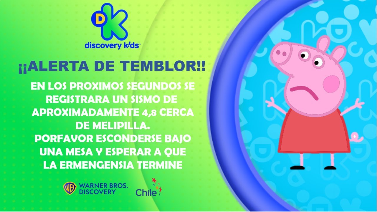 [FALSO] Alerta de Temblor Discovery Kids Chile (21-03-2023) - YouTube