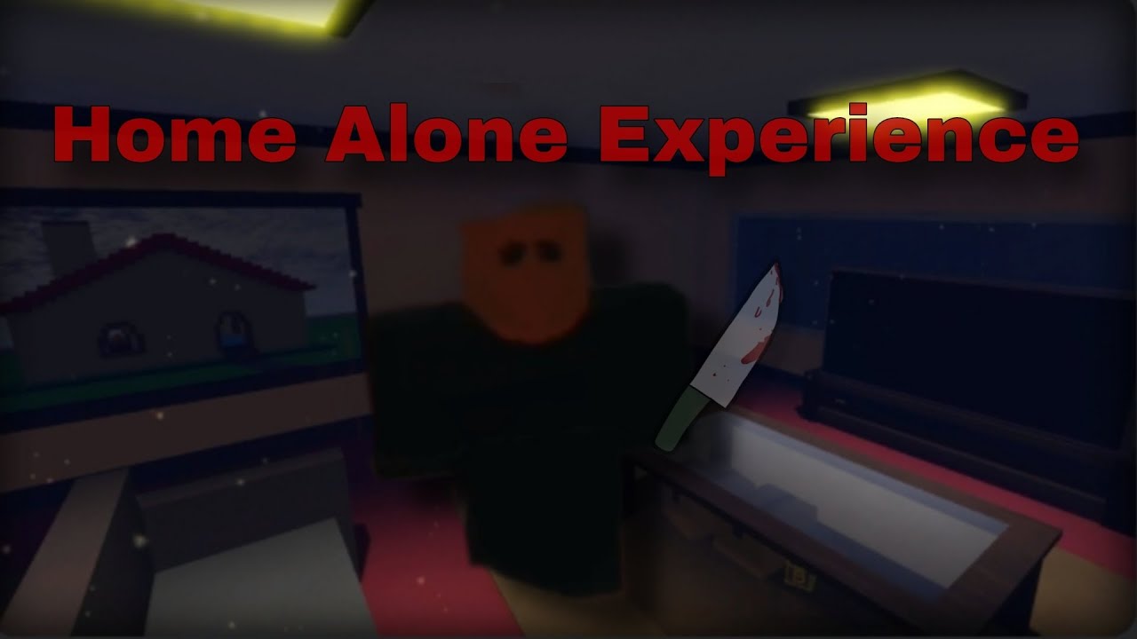 I'm home alone, but something feels off....| Roblox home alone ...