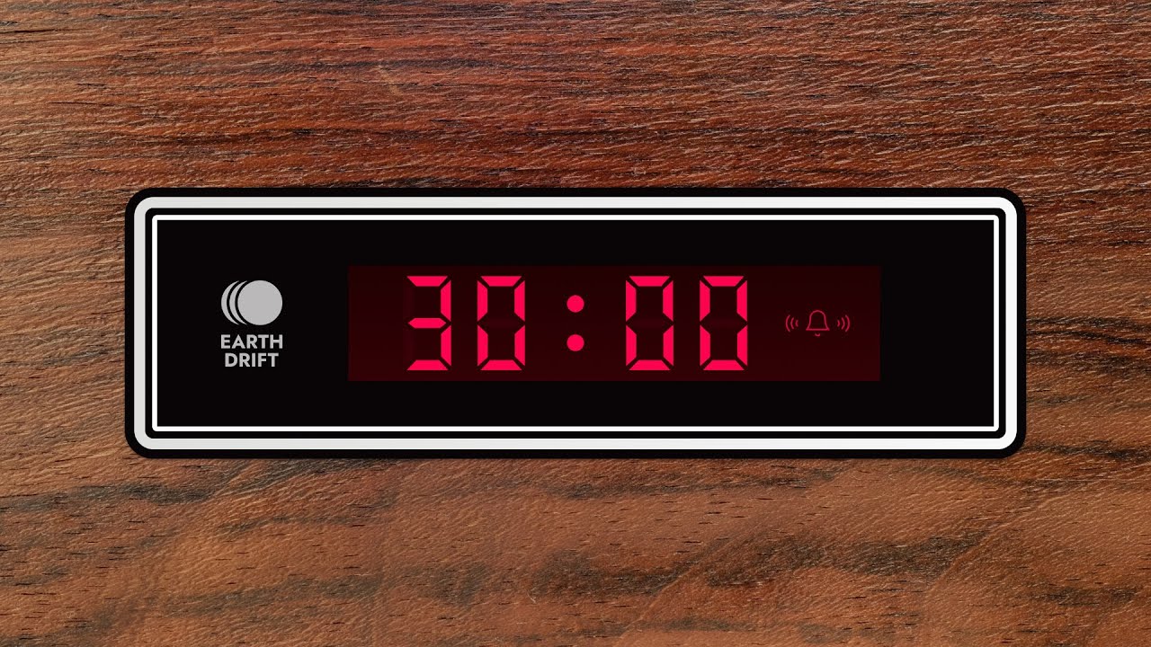 30 Minute Timer - Retro Clock with Ending Chime | Good Time - YouTube
