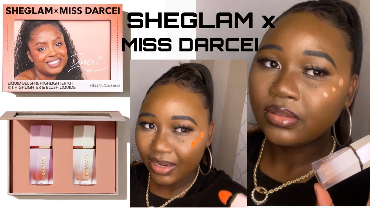 Trying #SHEGLAM x MissDarcei Makeup Collaboration - YouTube