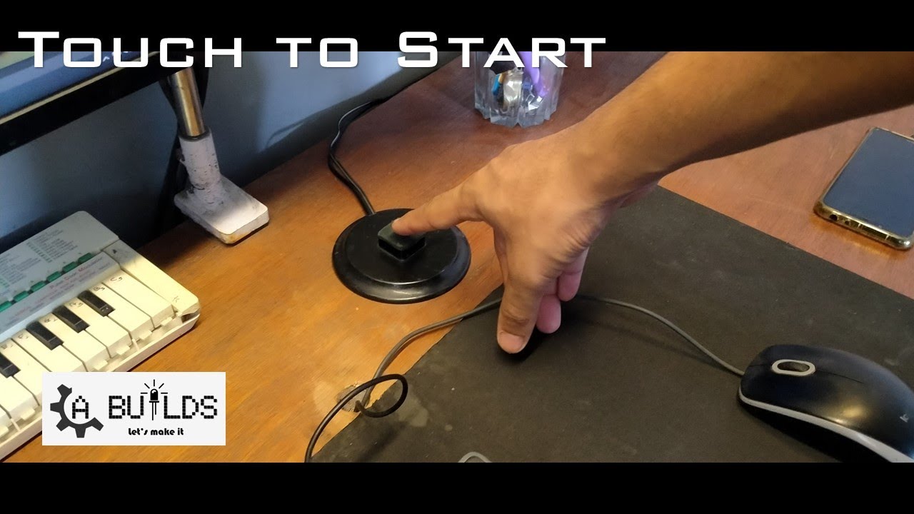 Touch To Turn ON the Computer!!!!|Touch Switch - YouTube