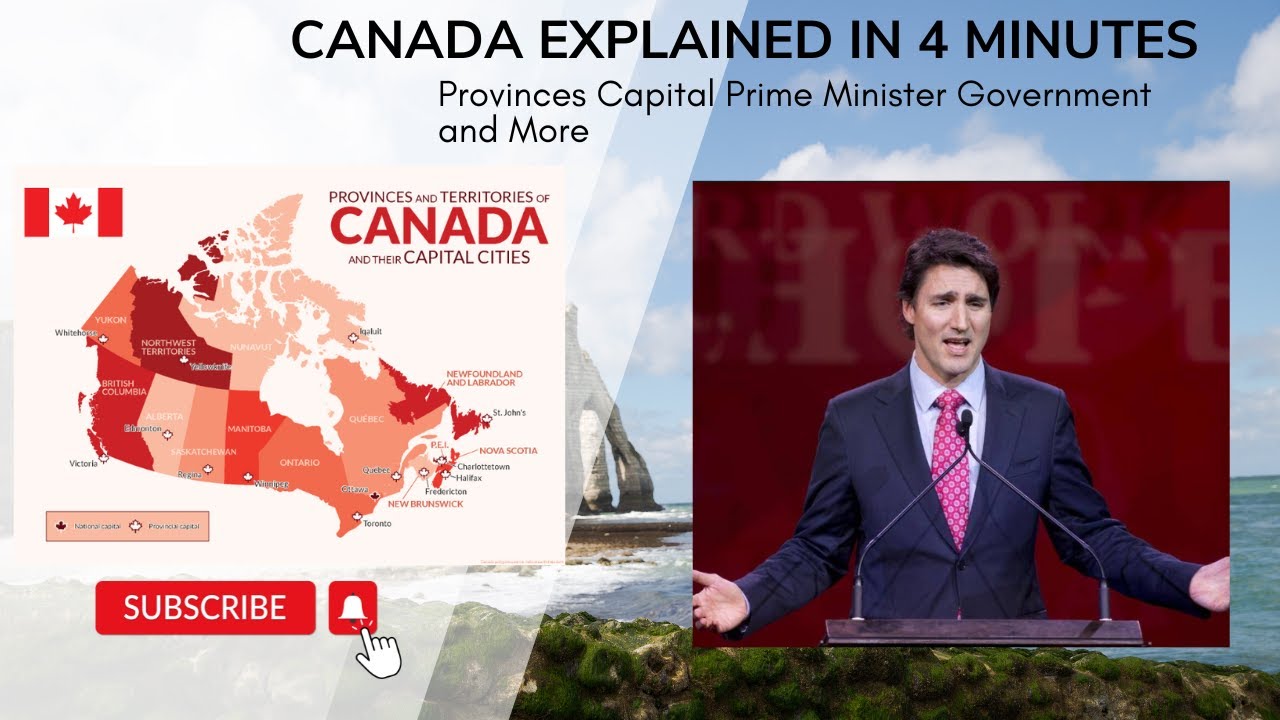 Canada Explained in 4 Minutes Provinces Capital Prime Minister ...