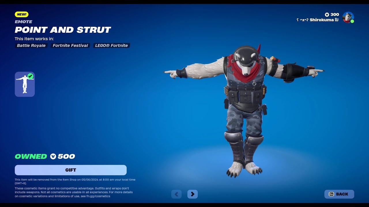 New Point And Strut & Llama Bell Emote Is Back! - Fortnite Emotes (Jun ...