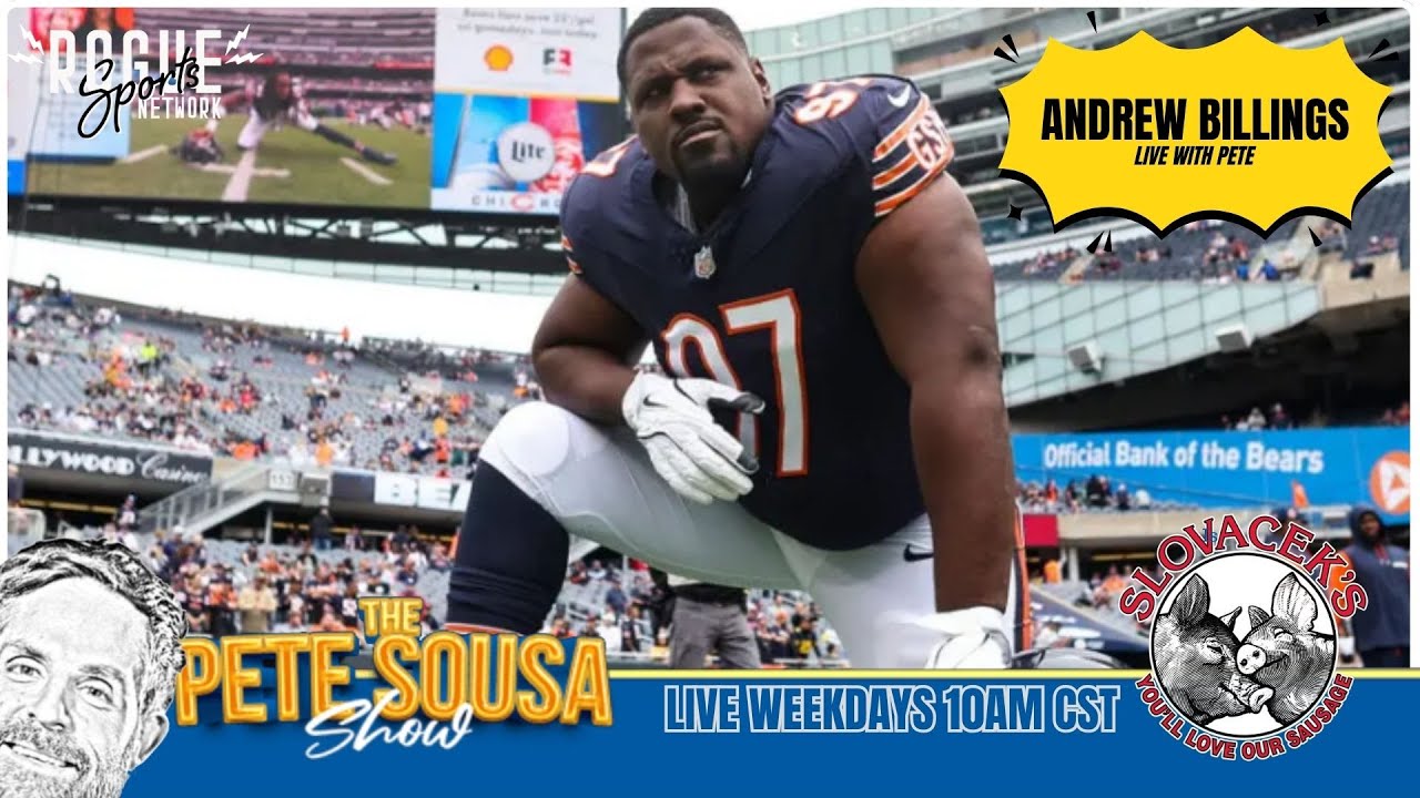 NFL Veteran Andrew Billings joins Pete - YouTube
