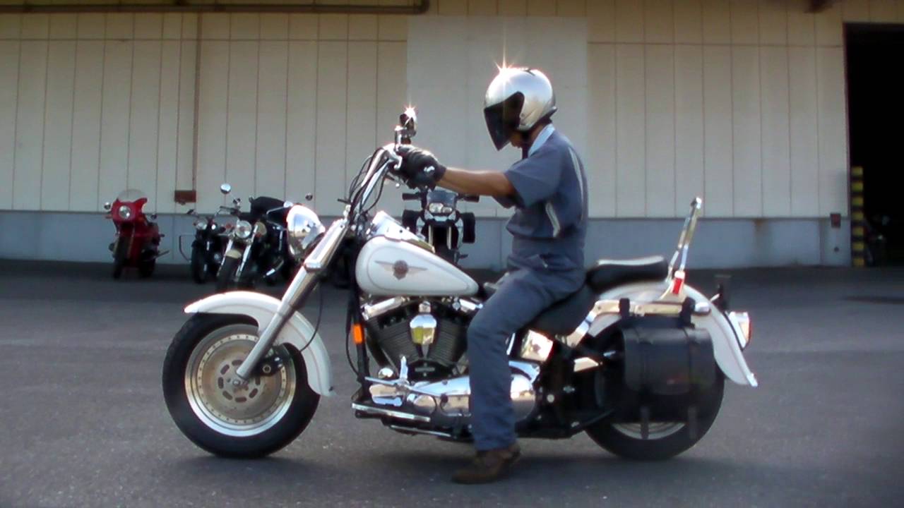 Harley Davidson FLSTF 1340 EVO FATBOY Custom 1608150376 k - YouTube