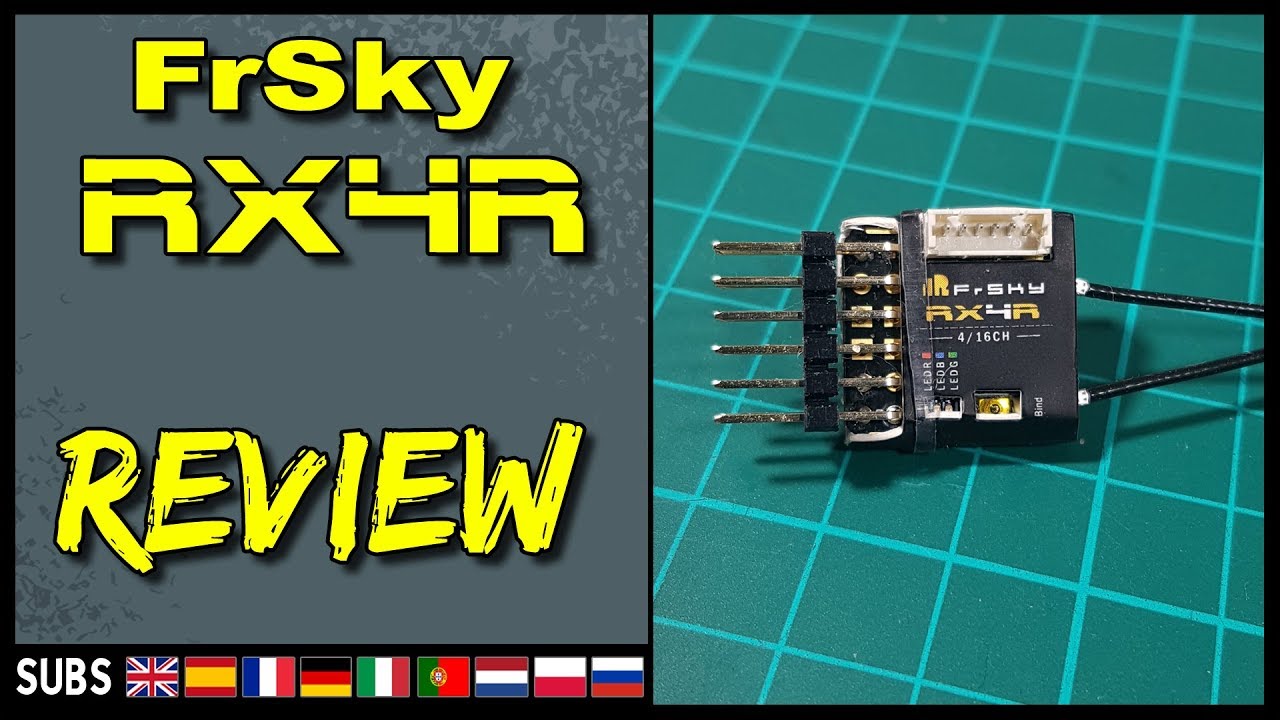 Frsky RX4R - 2.4GHz Receiver Review - YouTube