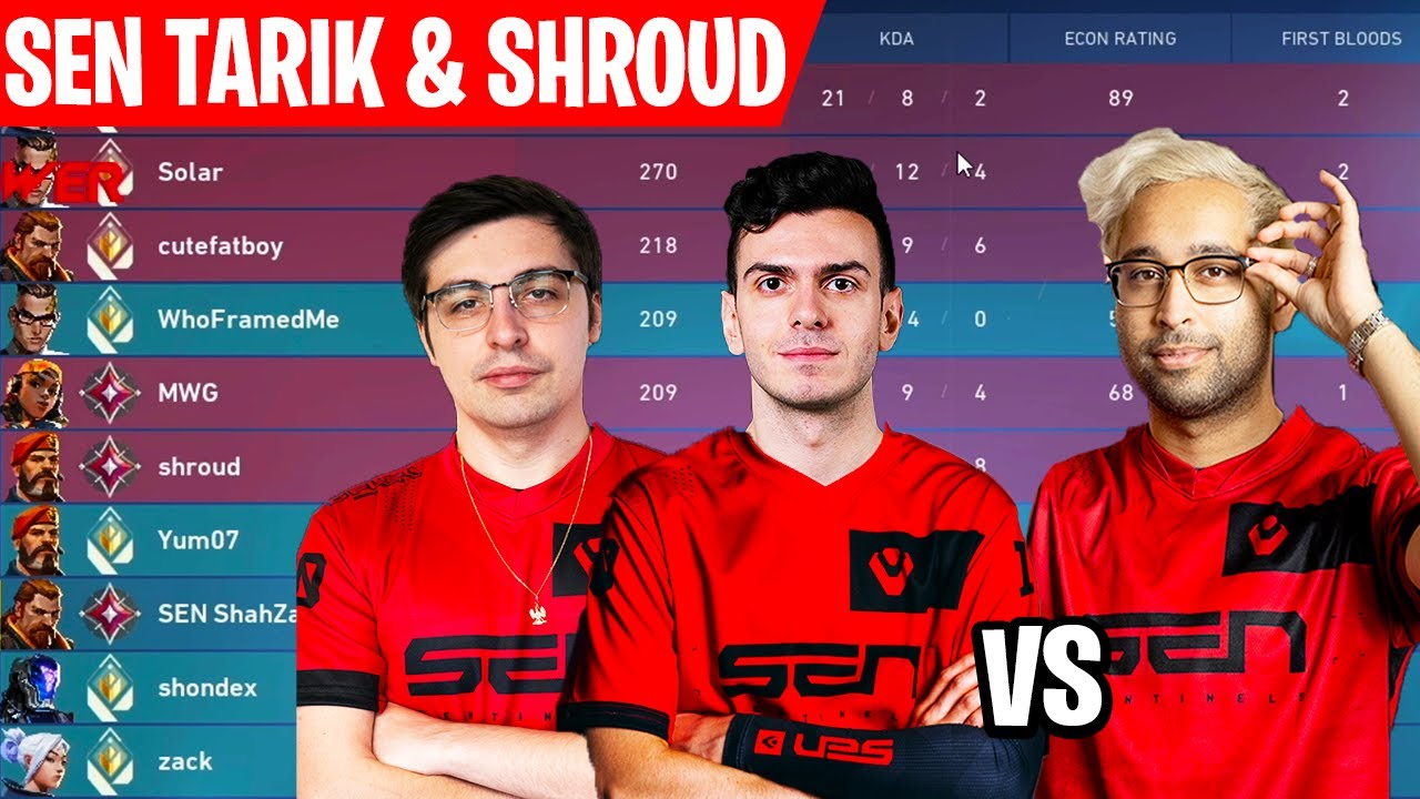 SEN Tarik & Shroud Against SEN ShahZam In Immortal Radiant Lobby ...