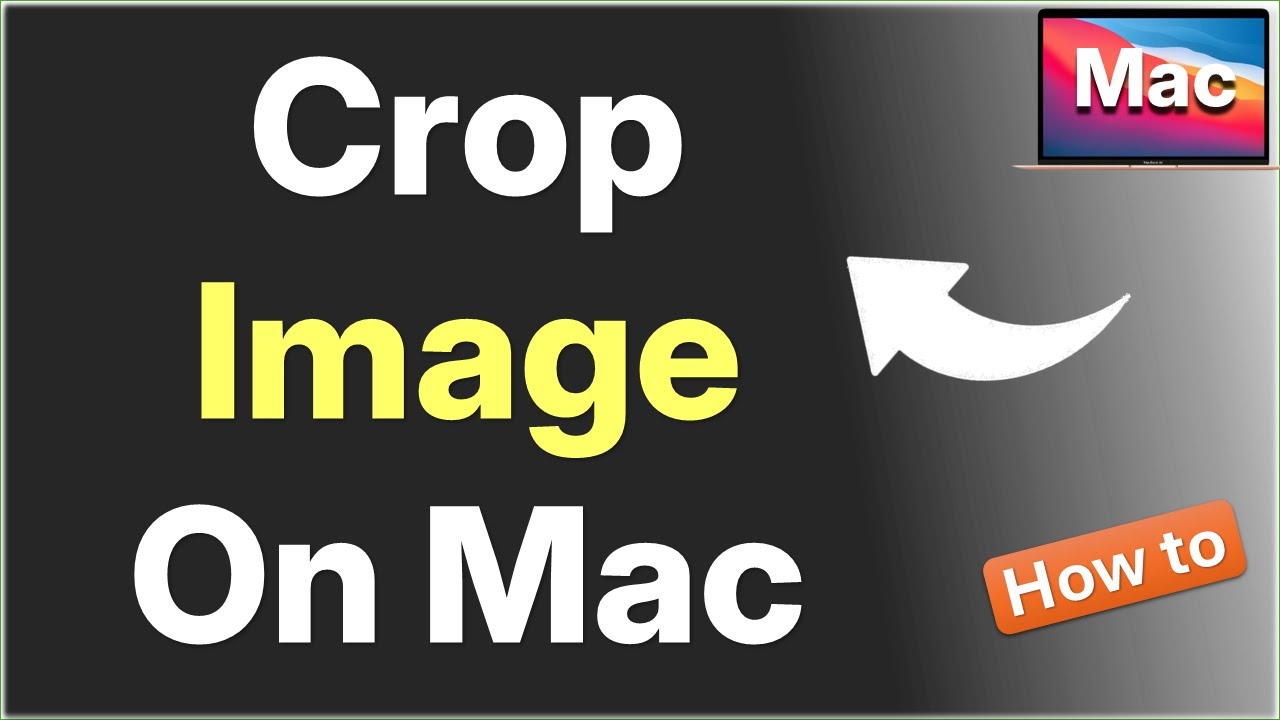 How to Crop an Image on Mac - YouTube